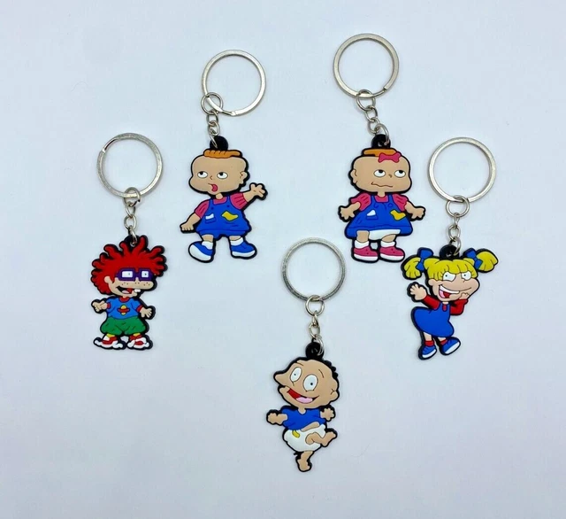 RUGRATS KEYRING CARTOON Key Ring Nickelodeon Children TV Show Cute Key ...
