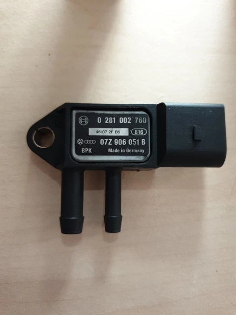DPF DIESEL PARTICULATE Differential Pressure Sensor VW mk5 - PicClick UK