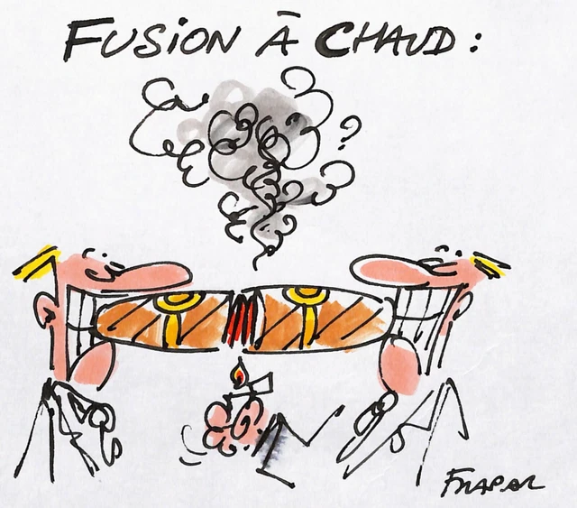 [HUMOUR - PRESSE] François FRAPAR : Cigares en fusion, DESSIN Original ...