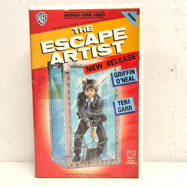 THE ESCAPE ARTIST - Ex Rental Big Box - VHS Tape $23.50 - PicClick AU