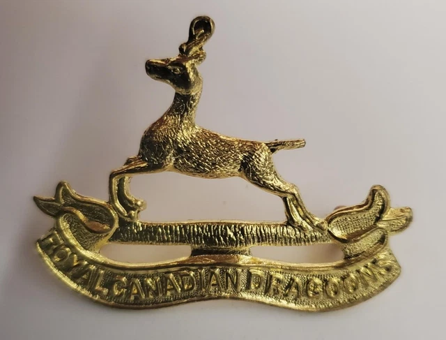 ROYAL CANADIAN DRAGOONS Cap Badge RCD $19.00 - PicClick CA