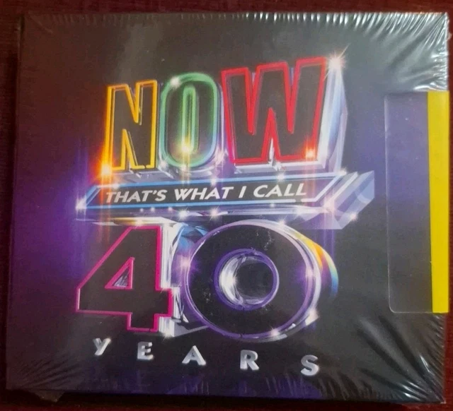 NOW THAT'S WHAT I Call 40 Years- New 5xCD -2023 £6.96 - PicClick UK