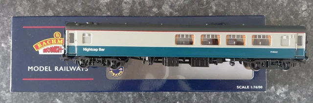 BACHMANN 39-321 MK1 BSP Pullman Nightcap Bar OO Gauge with lighting £42 ...