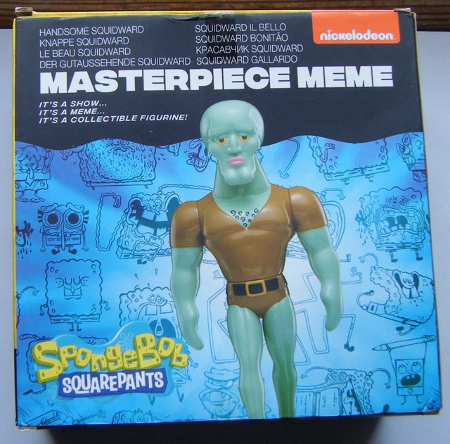 SPONGEBOB SQUAREPANTS - Masterpiece Memes Handsome Squidward figure £25 ...