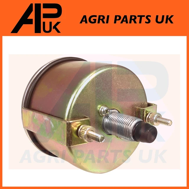 TRACTORMETER REV CLOCK ACW Tachometer Gauge + Cable for Fordson Dexta ...