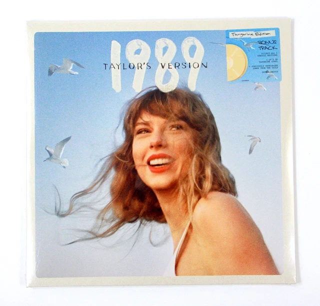TAYLOR SWIFT 1989 Taylor's Version LP Vinyl Tangerine Rare Édition ...