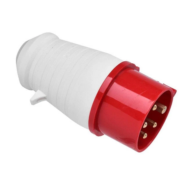 PREMIUM GRADE INDUSTRIAL Plug Socket 32A Electrical Connector IP44 ...