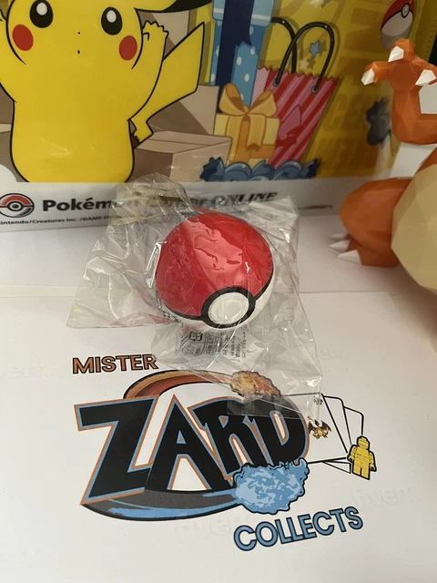 OFFICIAL POKEMON CENTER Pokeball Squeeze Stress Ball Squish Soft Toy 3. ...