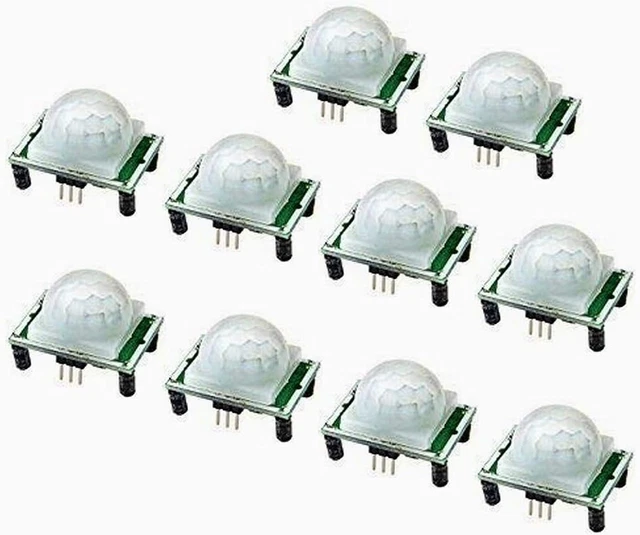 10 PCS HC-SR501 PIR Module Pyroelectric Infrared Motion Sensor Module ...