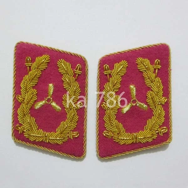 WW2 GERMAN ARMY Staff General Engineer Collar Tabs Kragenspiegel £14.84 ...