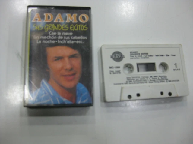 ADAMO CASSETTE SPANISH Grandes Exitos 1990 $23.74 - PicClick AU