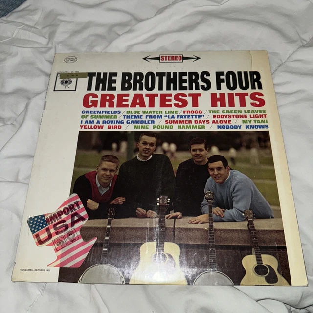 LP 33 TOURS The Brothers Four Greatest Hits Usa Press 1962 Bien Lire ...