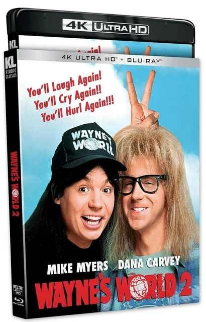 WAYNE'S WORLD 2 (1993) - 4K UHD Blu-ray - New Sealed - Mike Myers, Dana ...