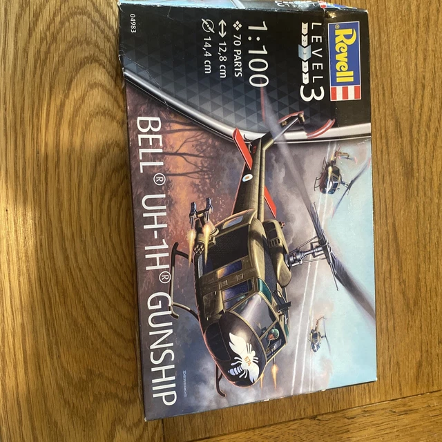 REVELL HELICOPTER MODEL Kits 1/100 Scale Eurocopter Bell Apache £13.50 ...