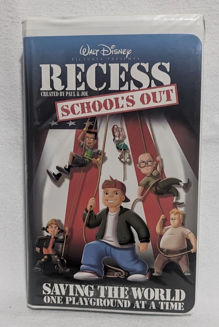 DISNEY RECESS: SCHOOL'S Out (VHS clamshell) (Walt Disney) - Good ...