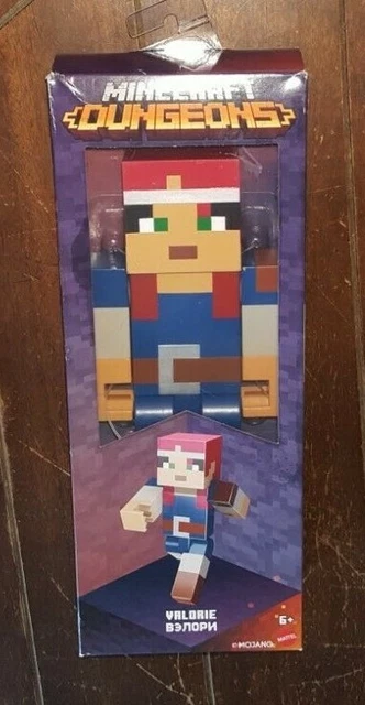 MINECRAFT DUNGEONS VALORIE 10" Figure Game Authentic Articulation (2020 ...