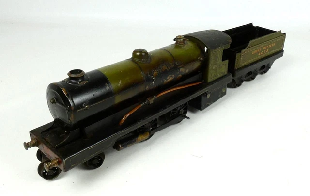 VINTAGE BOWMAN MODEL 234 live steam locomotive & GWR 4073 tender #4765 ...