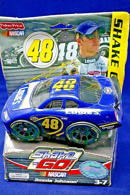 NEW OLD NASCAR Jimmie Johnson's Model Racing Car # 48 "Shake Car ...