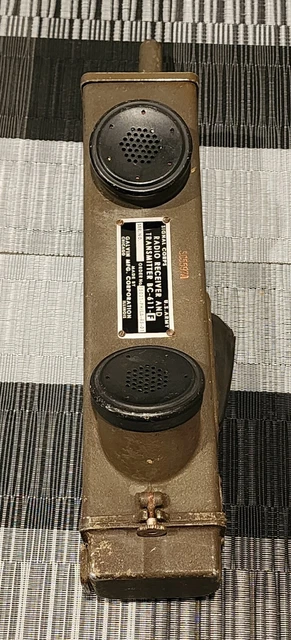 WW2 US ARMY BC-611-F RADIO HANDIE Walkie TALKIE £425.70 - PicClick UK