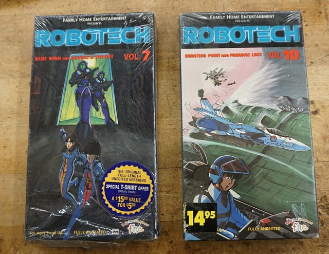 LOT 2 BANDES Robotech Vhs Volume 7 Et Volume 10 Bon État Livraison ...