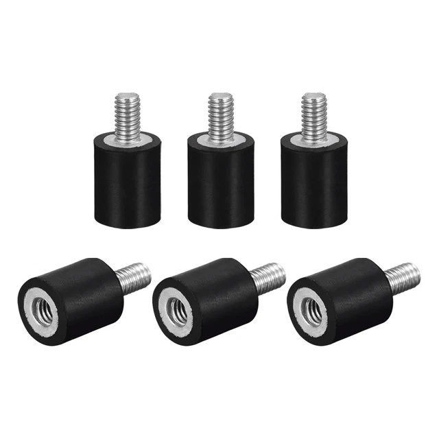 Shock Absorption Stud Sorbothane Vibration Stud Mounts - M4-12.7mm ...