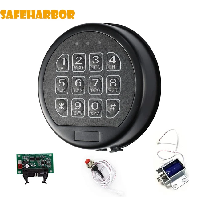 GUN SAFE REPLACEMENT Lock Electronic Black Keypad Safe Lock Free ...