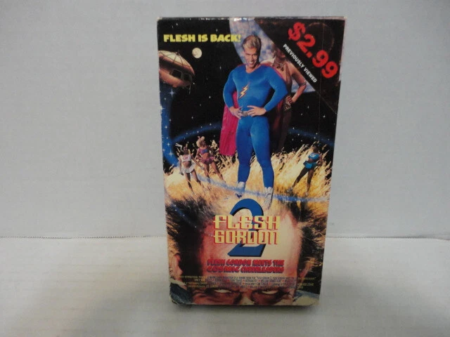 FLESH GORDON 2 - Meets The Cosmic Cheerleaders - VHS Video Tape £3.84 ...