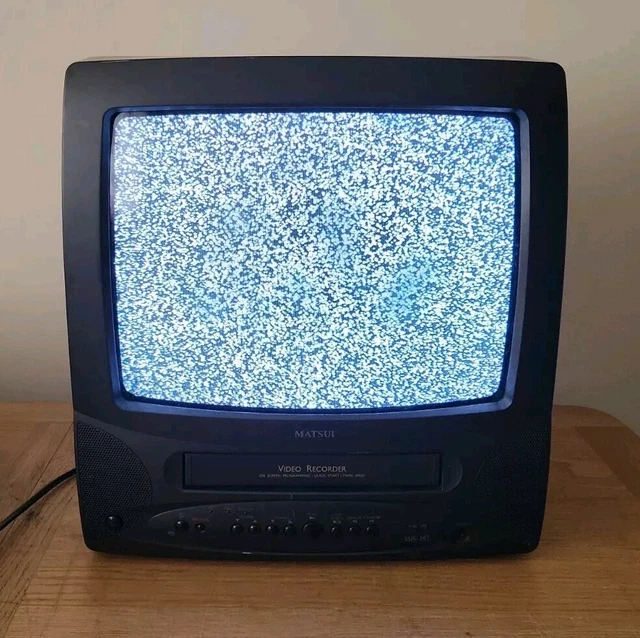 MATSUI TVR190 CRT TV VCR VHS Combi Télévision Scart Retro Gaming *VIDÉO DÉFECTUEUSE* EUR 82,10 ...