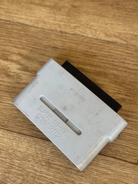 CARTRIDGE ADAPTOR SNES 16 BIT GAME CONVERTER Super Nintendo ADAPTER Jap ...