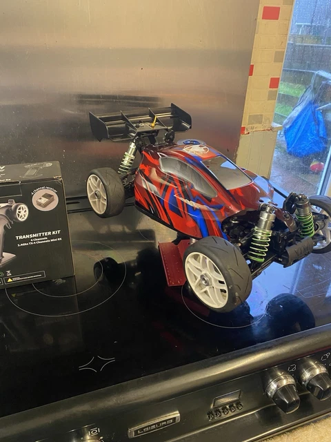 XTM NITRO BUGGY 1/8 New Shell New Transmitter And Receiver Runs Hpi Ftx ...