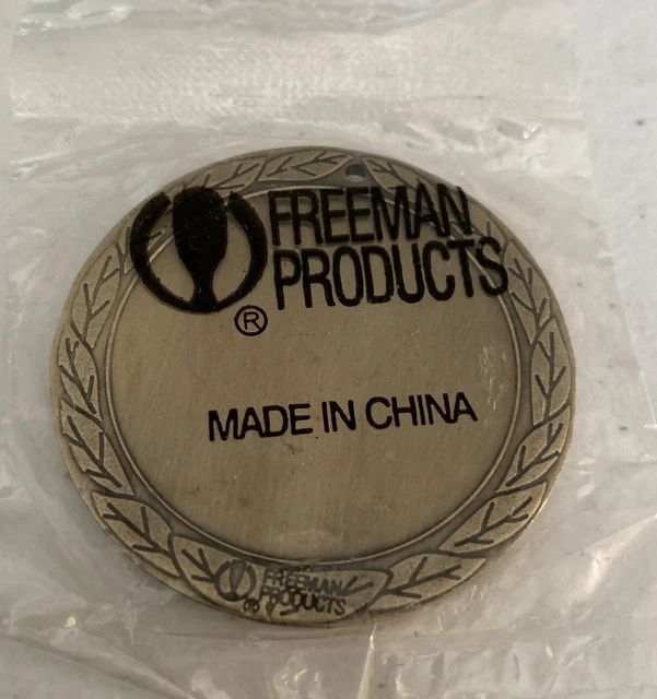 LOT OF 2 Gymnastics Medals Un-awarded New In Packaging Freeman Products ...