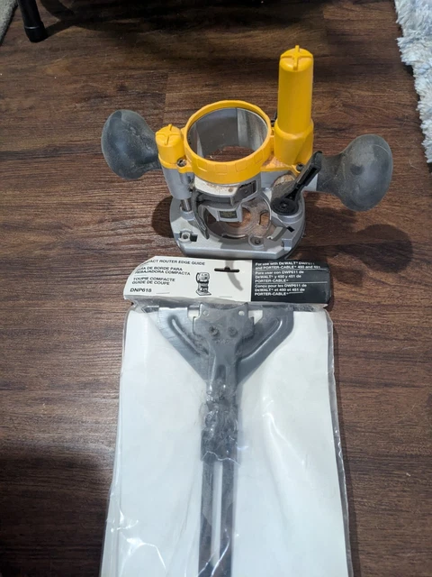 DEWALT DNP612 PLUNGE Base for Compact Router WITH edge guide $79.00 ...