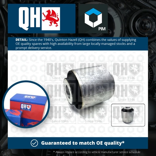 WISHBONE / CONTROL / Trailing Arm Bush Rear Lower EMS8722 Quinton ...