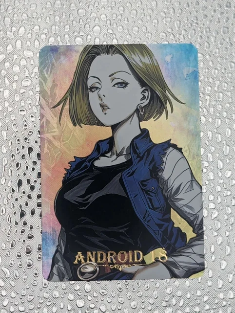 ANDROID 18 DRAGON Ball Z Superheroine Waifu Card CCG EUR 11,33 ...