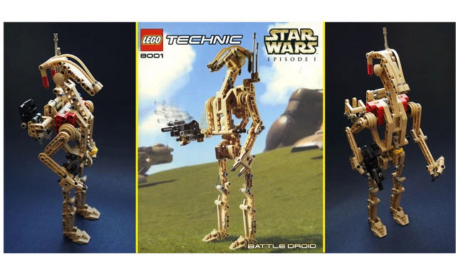 LEGO TECHNIC / STAR WARS #8001 - Episode 1 - Battle Droid - Collector ...
