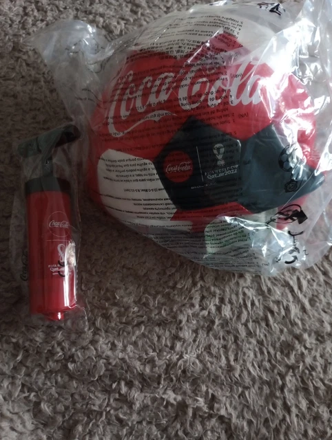 NEW COCA-COLA FIFA 2022 Ball Official Football CUP Qatar World Cup ...