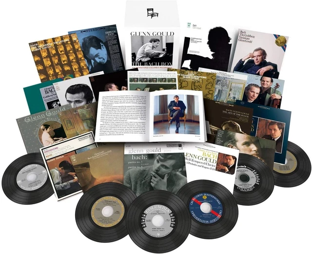 GLENN GOULD THE Bach Box - The Remastered Columbia Recordings £80.00 ...
