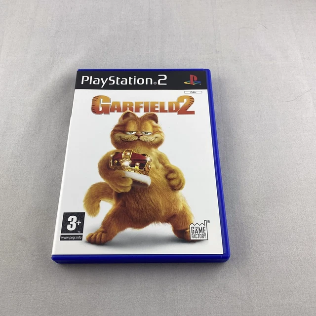 GARFIELD 1 & 2 bundle (PS2, Playstation 2) With manual / 2 games *FREE ...