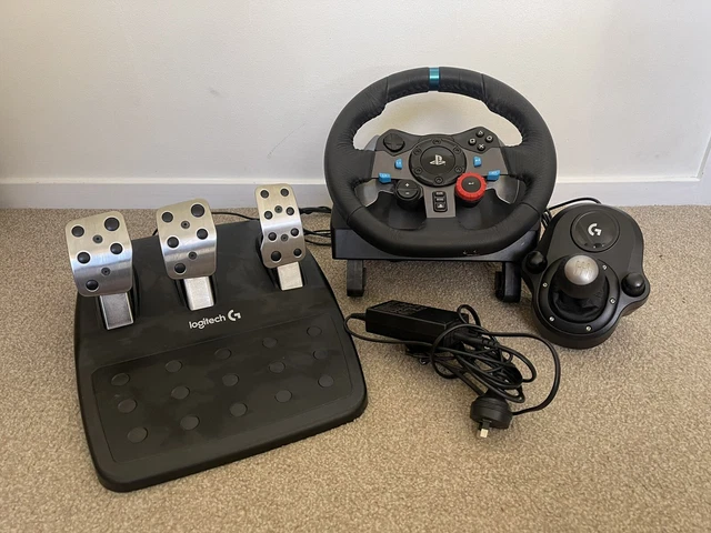 LOGITECH G29 DRIVING Force Racing Wheel With Shifter Clutch PS4 Pc PS5 ...