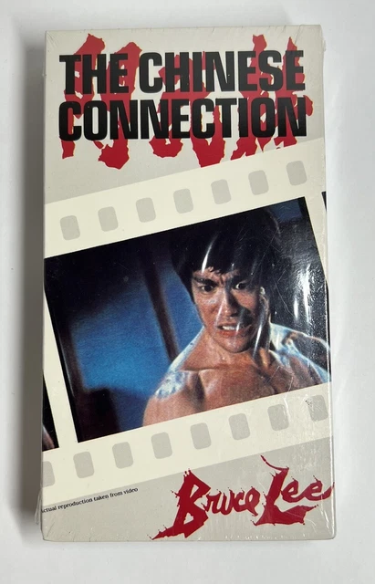 THE CHINESE CONNECTION Bruce Lee VHS Tape Video Classics Vintage 1989 ...