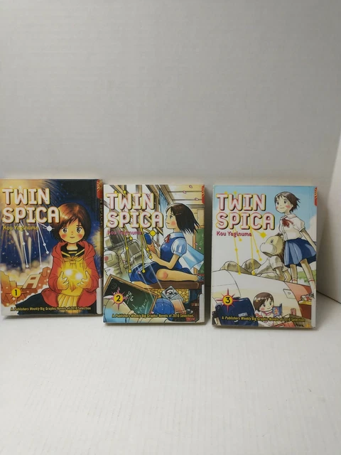 TWIN SPICA MANGA English Vol 1-3 EX-Library Copies Kou Yaginuma 2010 ...