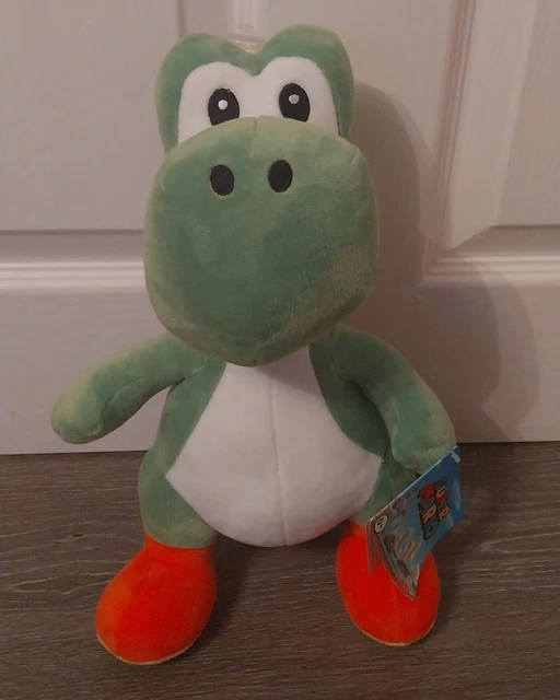 NINTENDO SUPER MARIO YOSHI Soft Plush 10" Toy - Simba Toys with Tag £17 ...