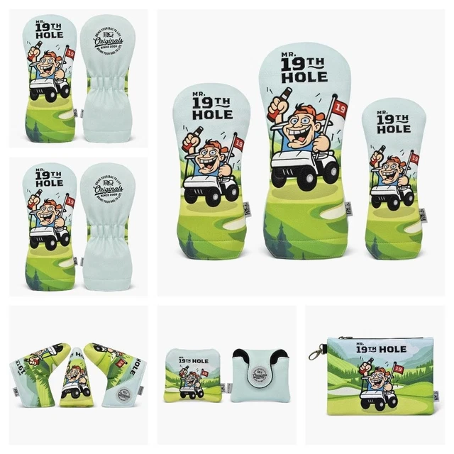 NEW 2025 PRG Golf Mr 19Th Hole. Driver Fairway And Putter Headcover. Tote Bag. £39.99 - PicClick UK