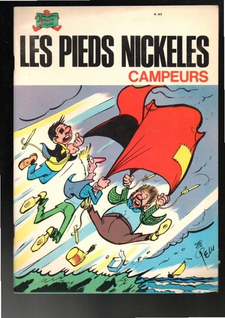 BD ANCIENNE DESSINS de pellos les pieds nickelés campeurs N° 63 1976 EUR 3,00 - PicClick FR