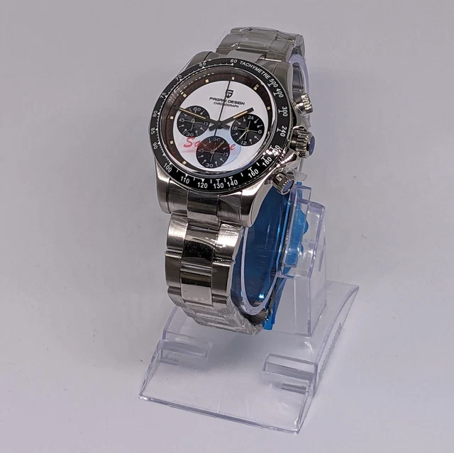 OROLOGIO PAGANI DESIGN PD-1676 Paul Newman Daytona Homage Acciaio Inox ...
