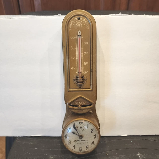 VTG MINNEAPOLIS HONEYWELL Heat Regulator Model TP Wall Thermostat Art ...