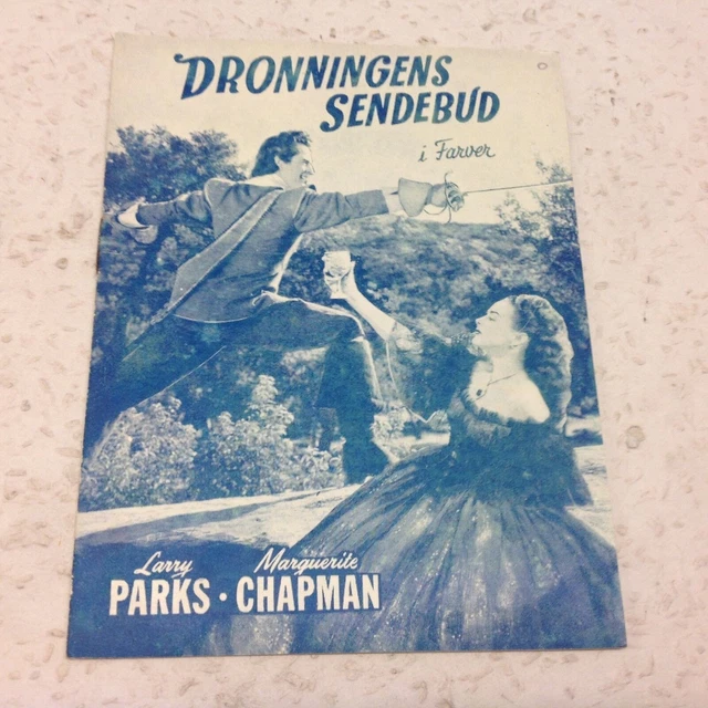 THE GALLANT BLADE Larry Parks Marguerite Chapman Jory 1948 programma ...
