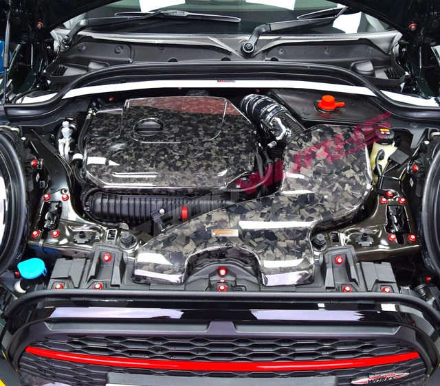 MINI COOPER S JCW F54 F55 F56 F57 F60 Carbon Fibre Engine Cover Pre LCI ...