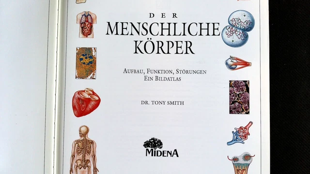 DER MENSCHLICHE KÖRPER - Aufbau, Funktion, Störungen. Ein Bildatlas. Smith, Tony EUR 10,00 ...