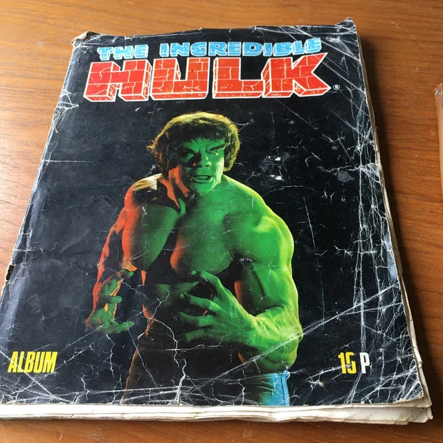 FKS INCREDIBLE HULK Album And Stickers From 1979 Complete Set £40.00 ...